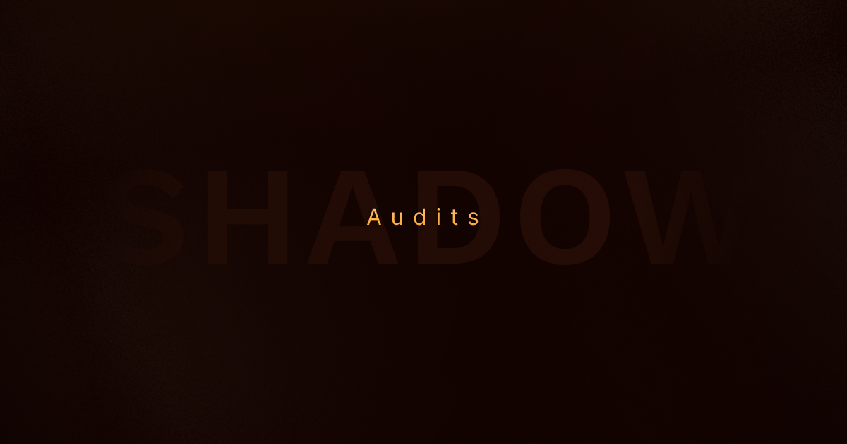 Audits & Design | Docs