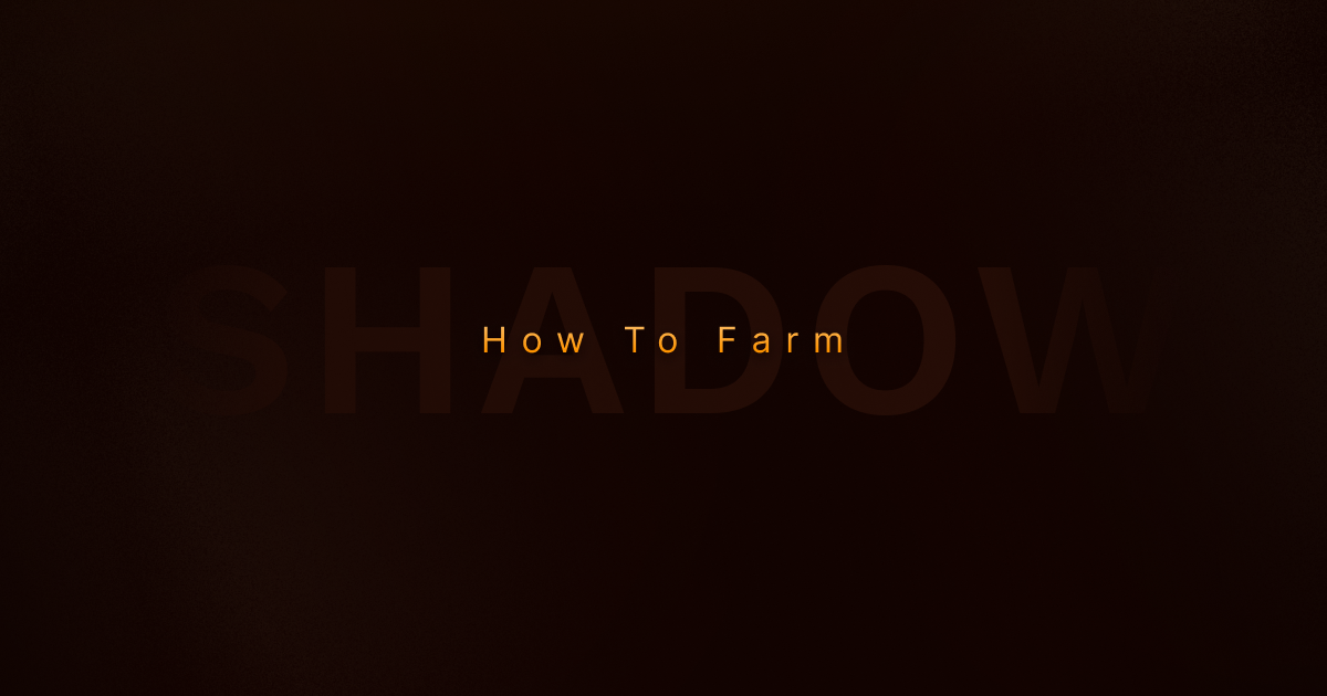 How to Farm | Docs