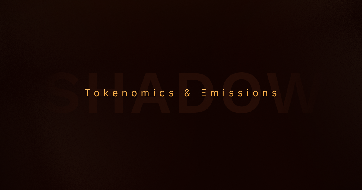 Tokenomics & Emissions | Docs